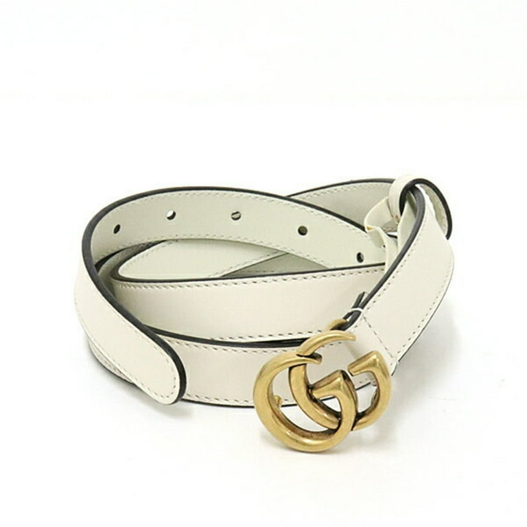 Gucci Belt All White