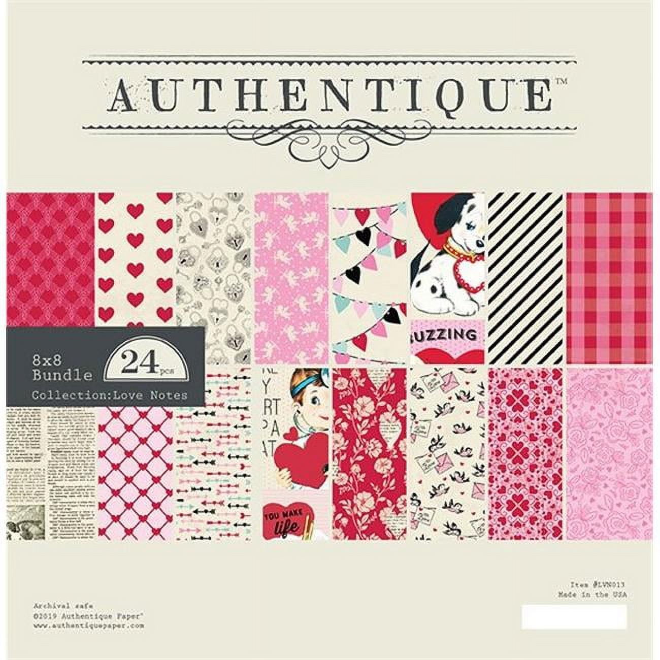 Authentique Paper LVN013 8 x 8 in. Love Notes Paper Pad - Walmart.com