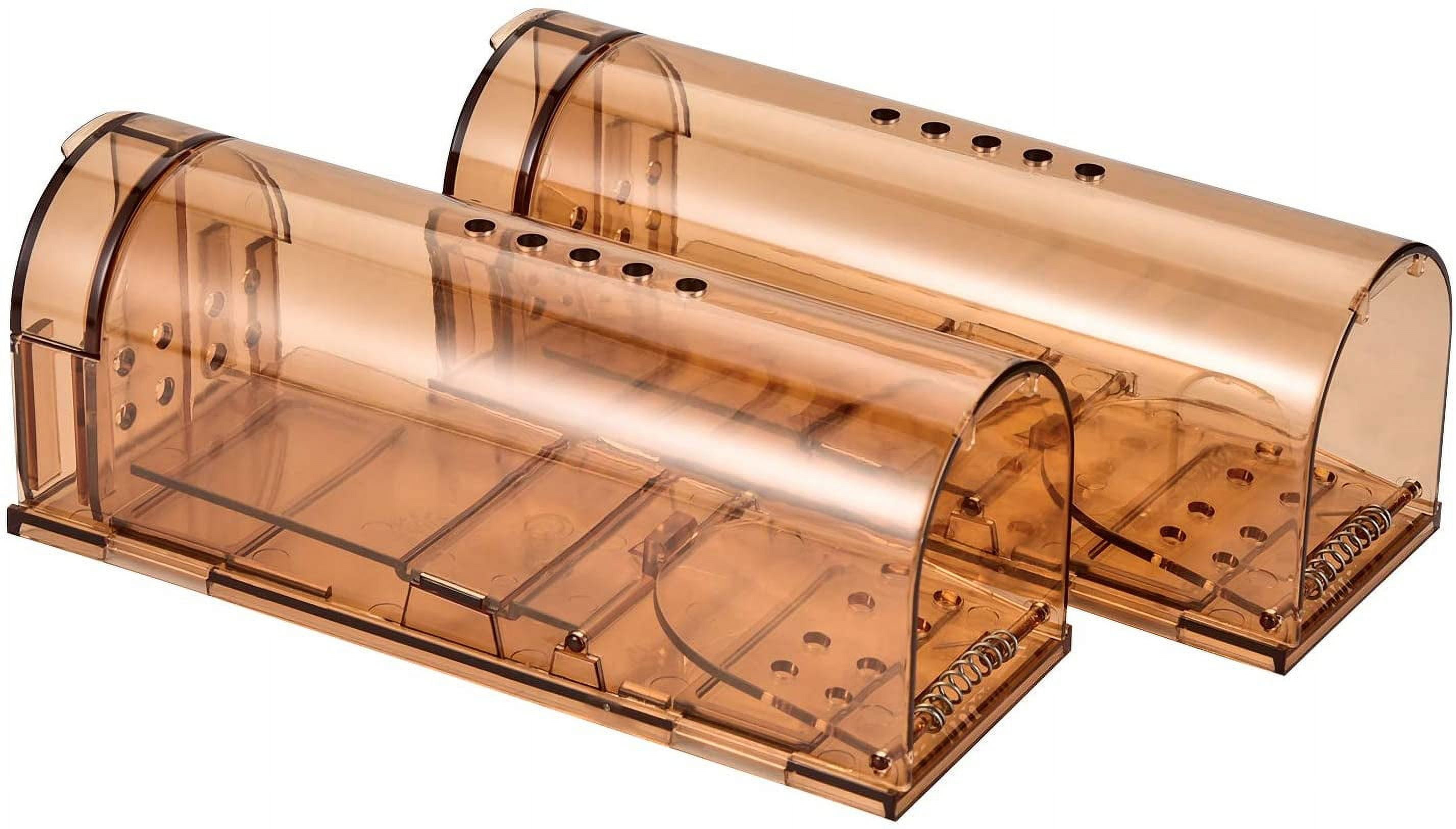 Authenzo Humane Smart No Kill Mouse Trap Catch And Release Safe For