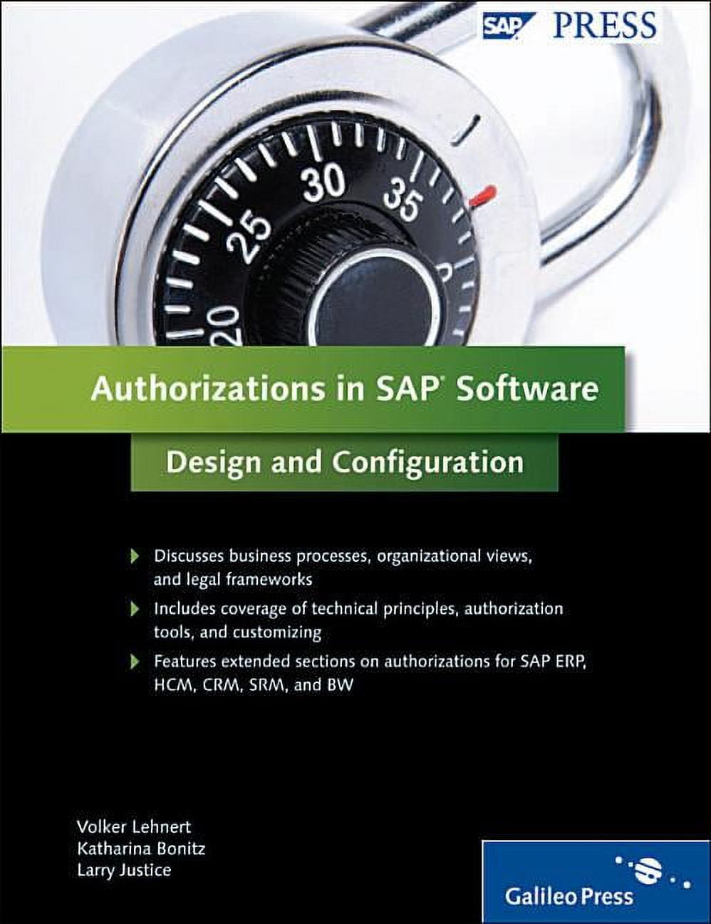 Authorizations in SAP Software: Design and Configuration : SAP ...