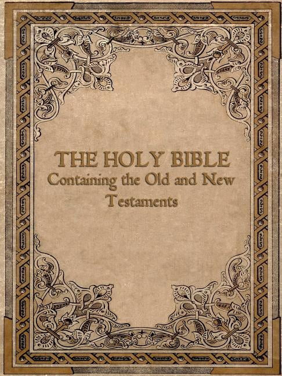 Authorized King James Holy Bible (Paperback) - Walmart.com