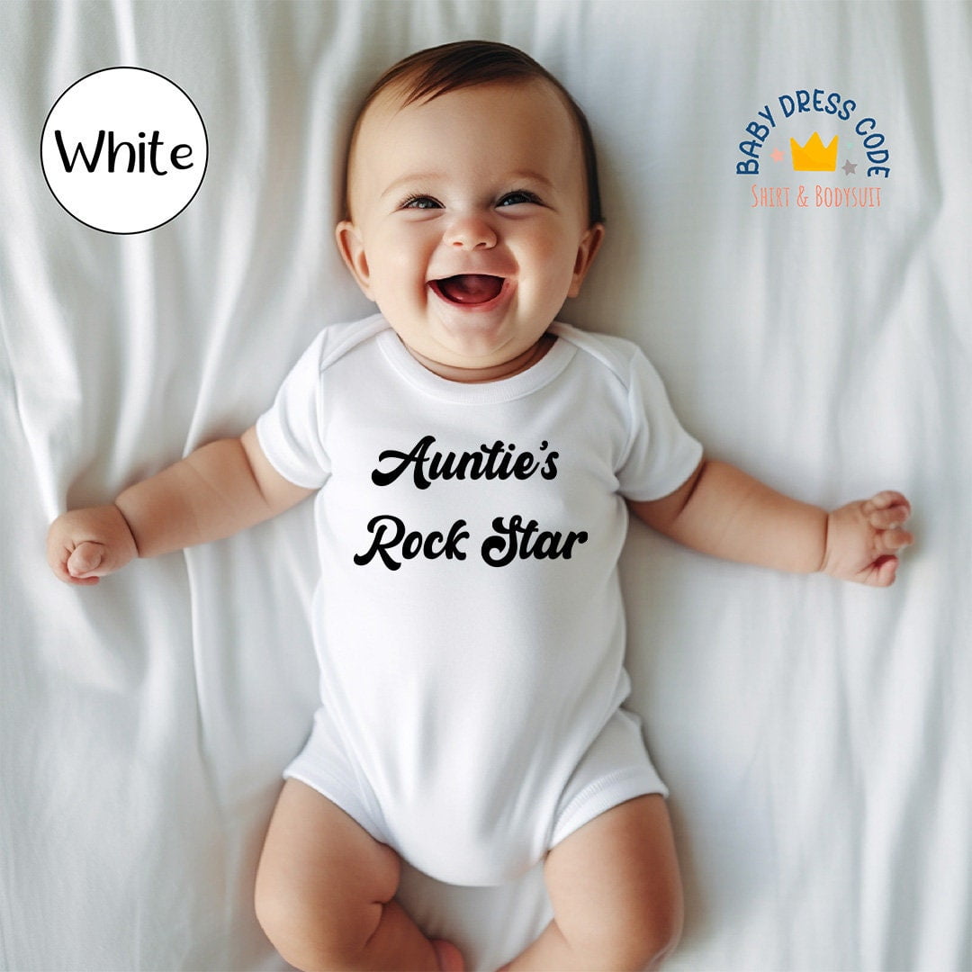 Auties Rock Star Bodysuit, Baby Shower Gift, Gift Bodysuit, Baby Clothes, Birthday Baby Gift ...