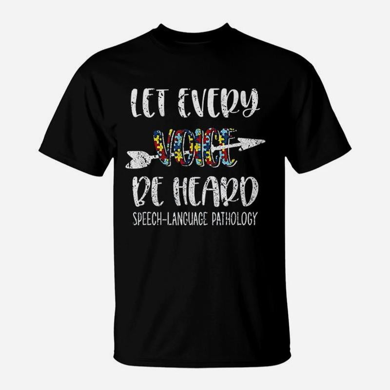 Autim Awareness Month Costume Slp Teacher Gift Puzzle TShirt - Walmart.com