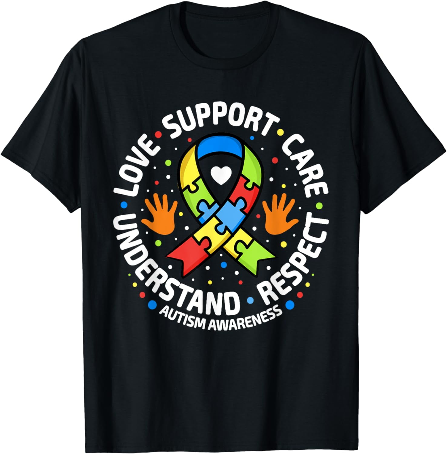 Autism 2024 soso Awareness tee Men Women Autistic Support Autism T ...