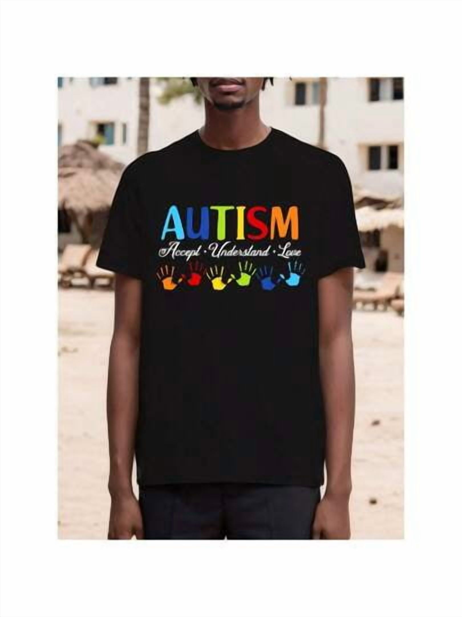 Autism Accept-Understand Love Autism Awareness Tee Adult Kids Unisex ...