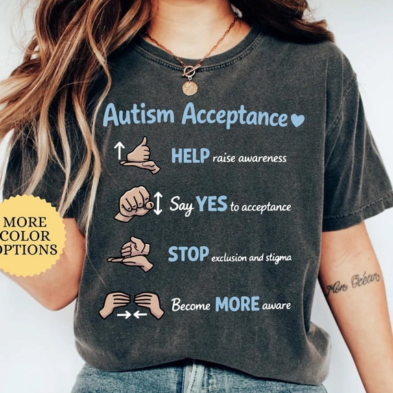 Autism Acceptance Shirt Autism Awareness Shirt Autism Teacher Shirt ...