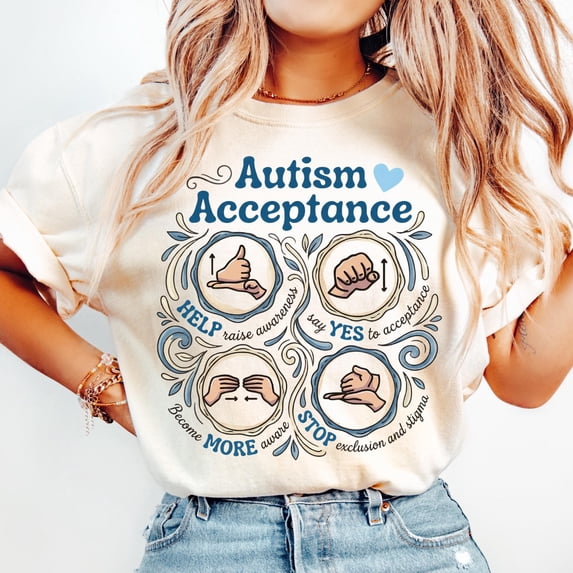 Autism Aware Tshirt Autism Acceptance Shirt SPED Teacher Gift Autism ...