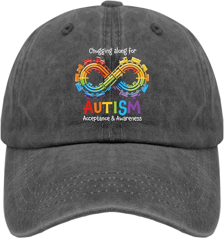 Autism Awareness Acceptance Infinity Symbol Men Women Hats for Mens ...