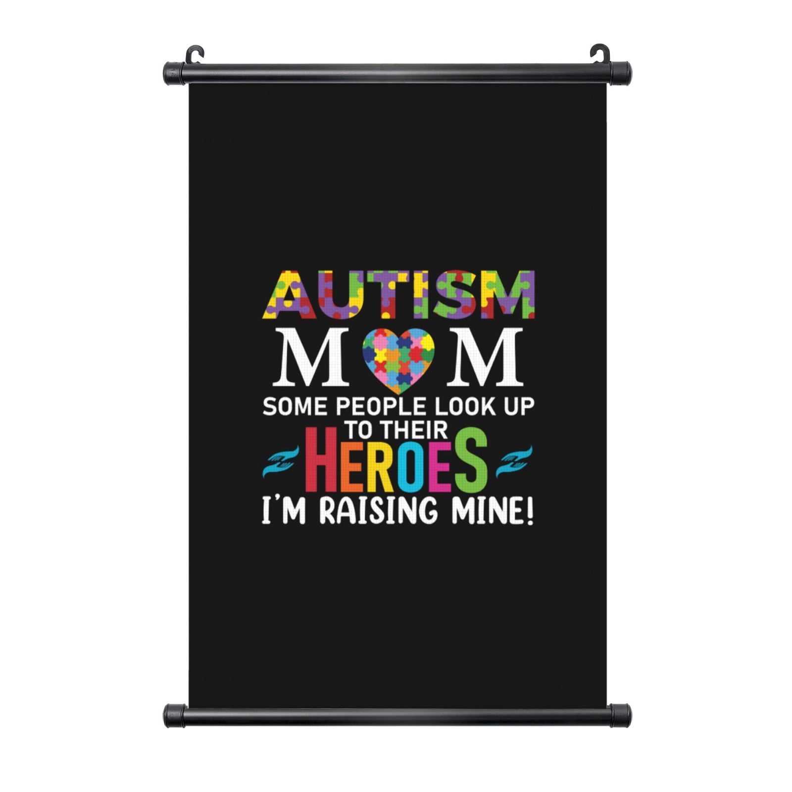 Autism Awareness Acceptance Month Poster Wall Art Banner Backdrop ...