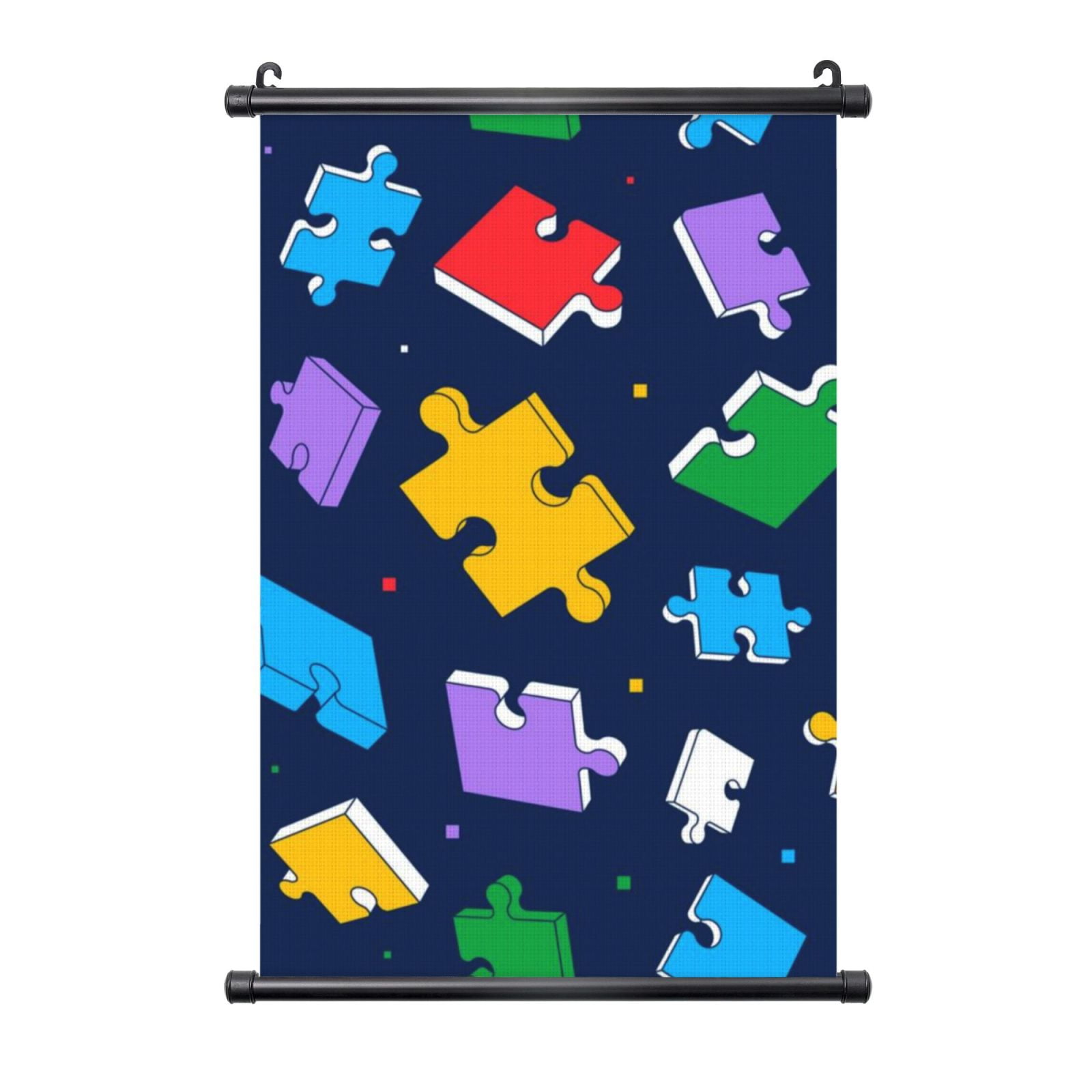 Autism Awareness Acceptance Month Poster Wall Art Banner Backdrop ...