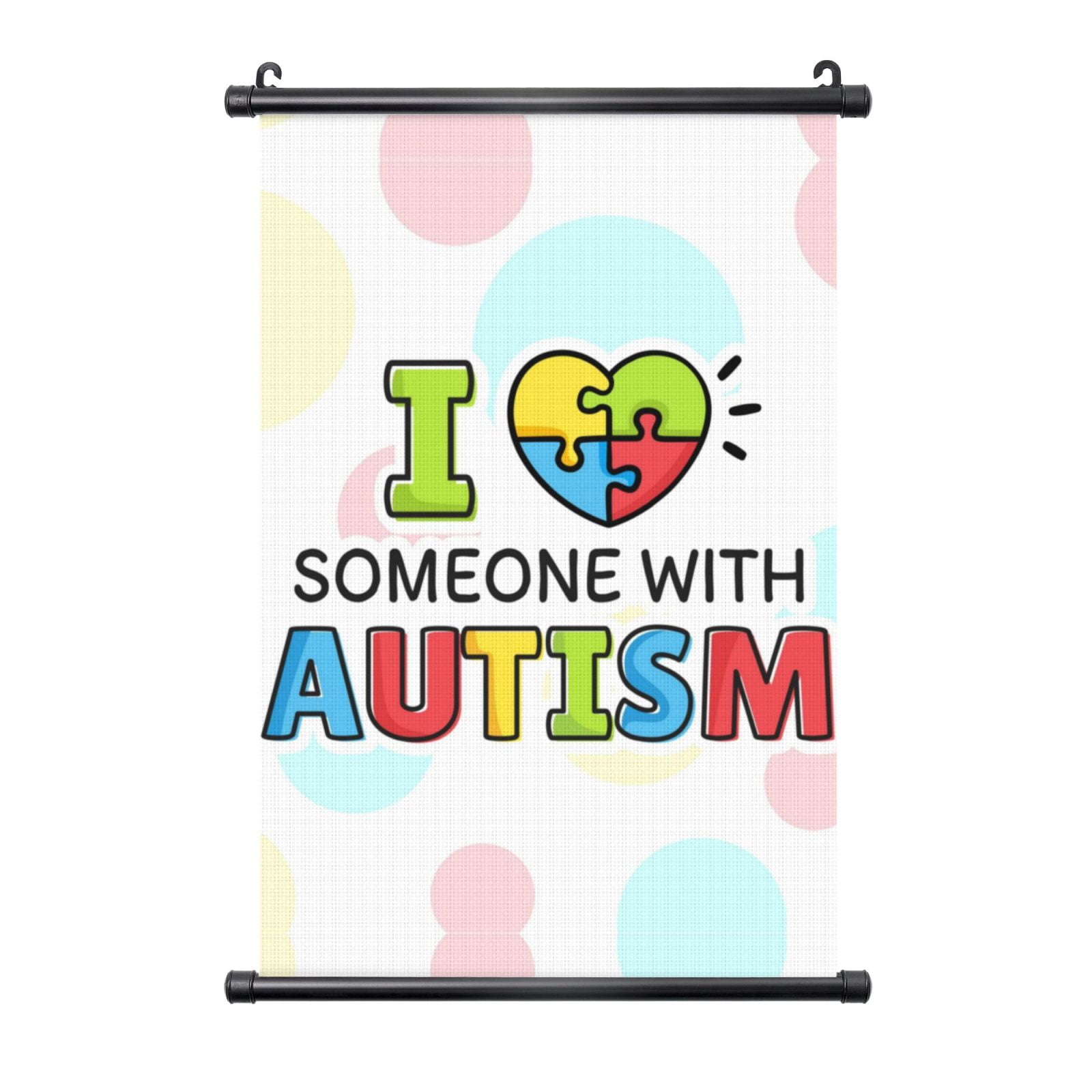 Autism Awareness Acceptance Month Poster Wall Art Banner Backdrop ...