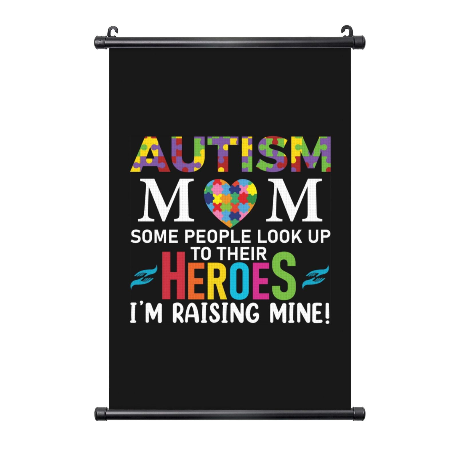 Autism Awareness Acceptance Month Poster Wall Art Banner Backdrop ...