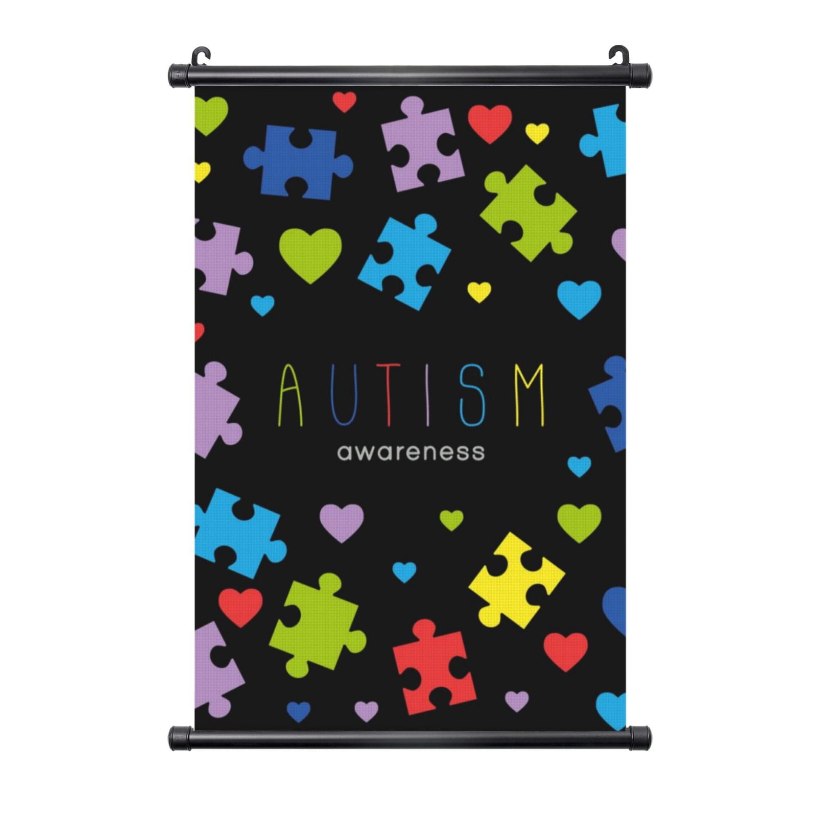 Autism Awareness Acceptance Month Poster Wall Art Banner Backdrop ...