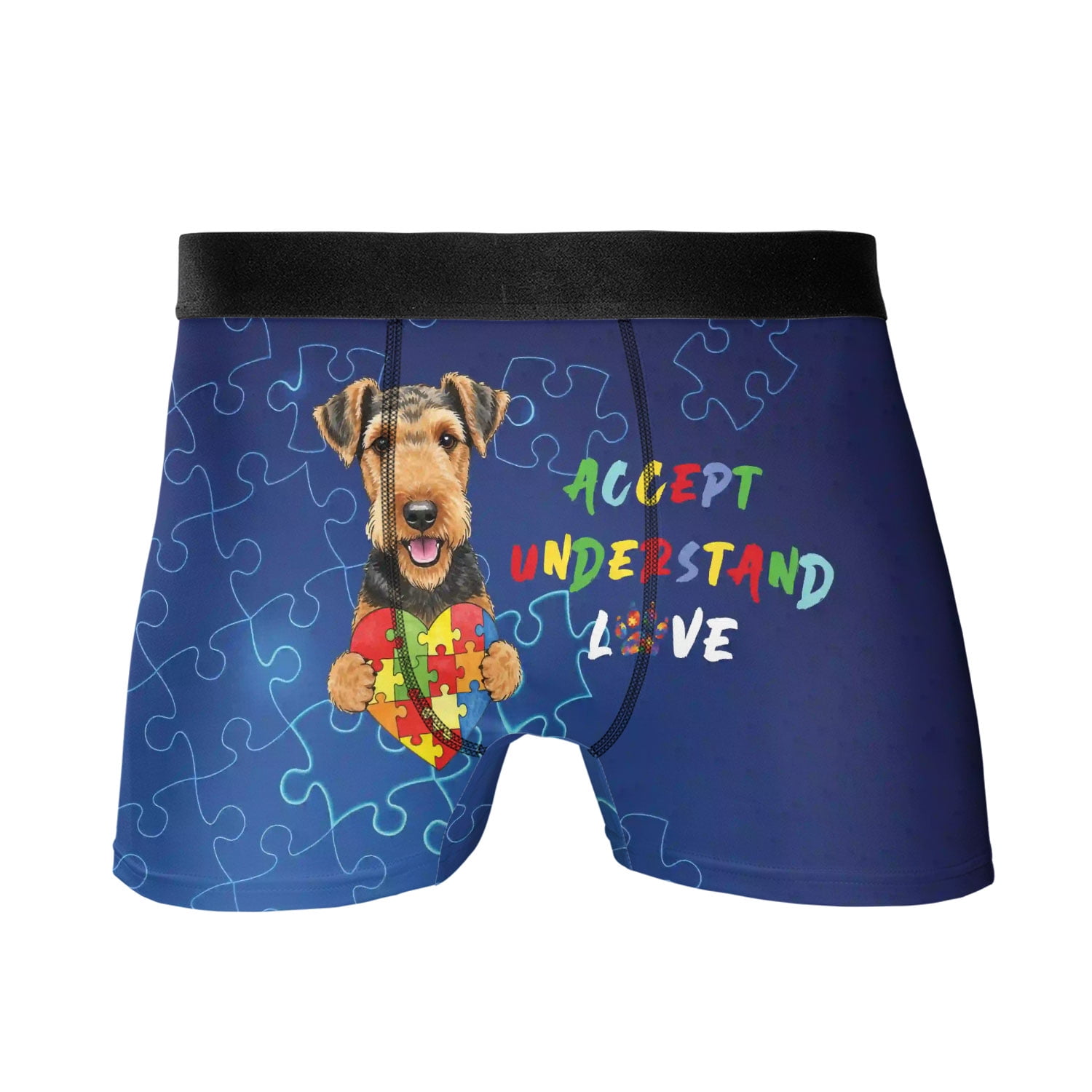 Autism Awareness Airedale Terrier Accept Understand Love All Over Print ...
