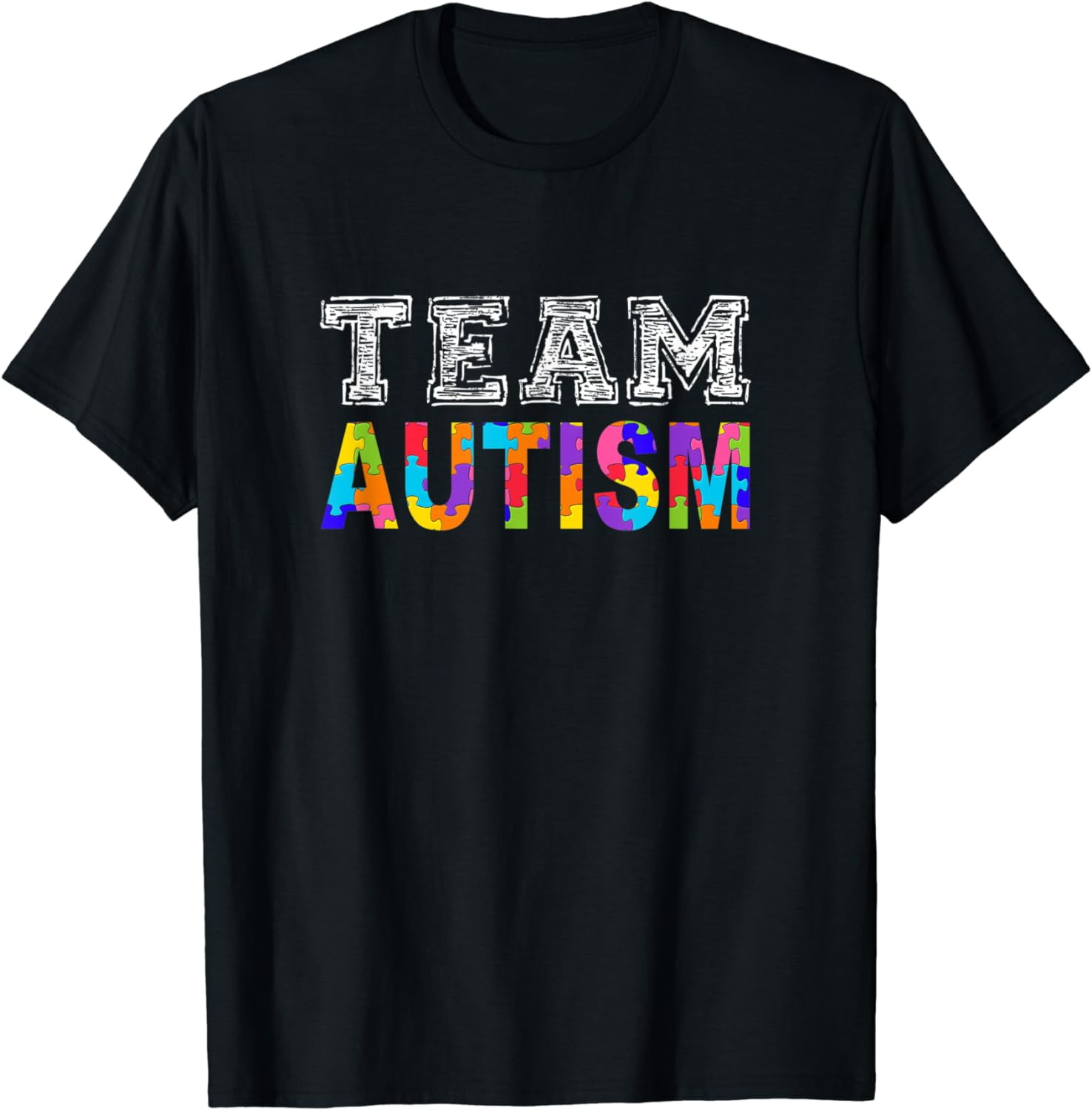 Autism Awareness Autism Squad Support Team T-Shirt - Walmart.com