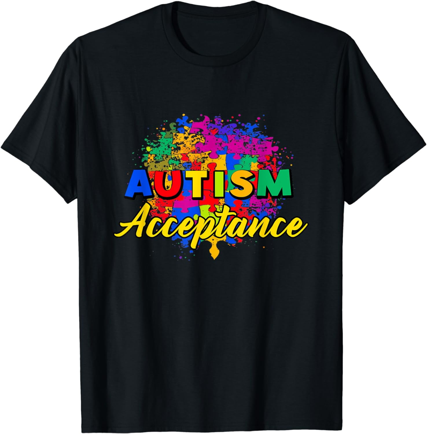 Autism Awareness Autistic Acceptance Proud Day April Kids T-Shirt ...