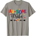 Autism Awareness Autistic Autism Mom Dad Tribe T-Shirt - Walmart.com