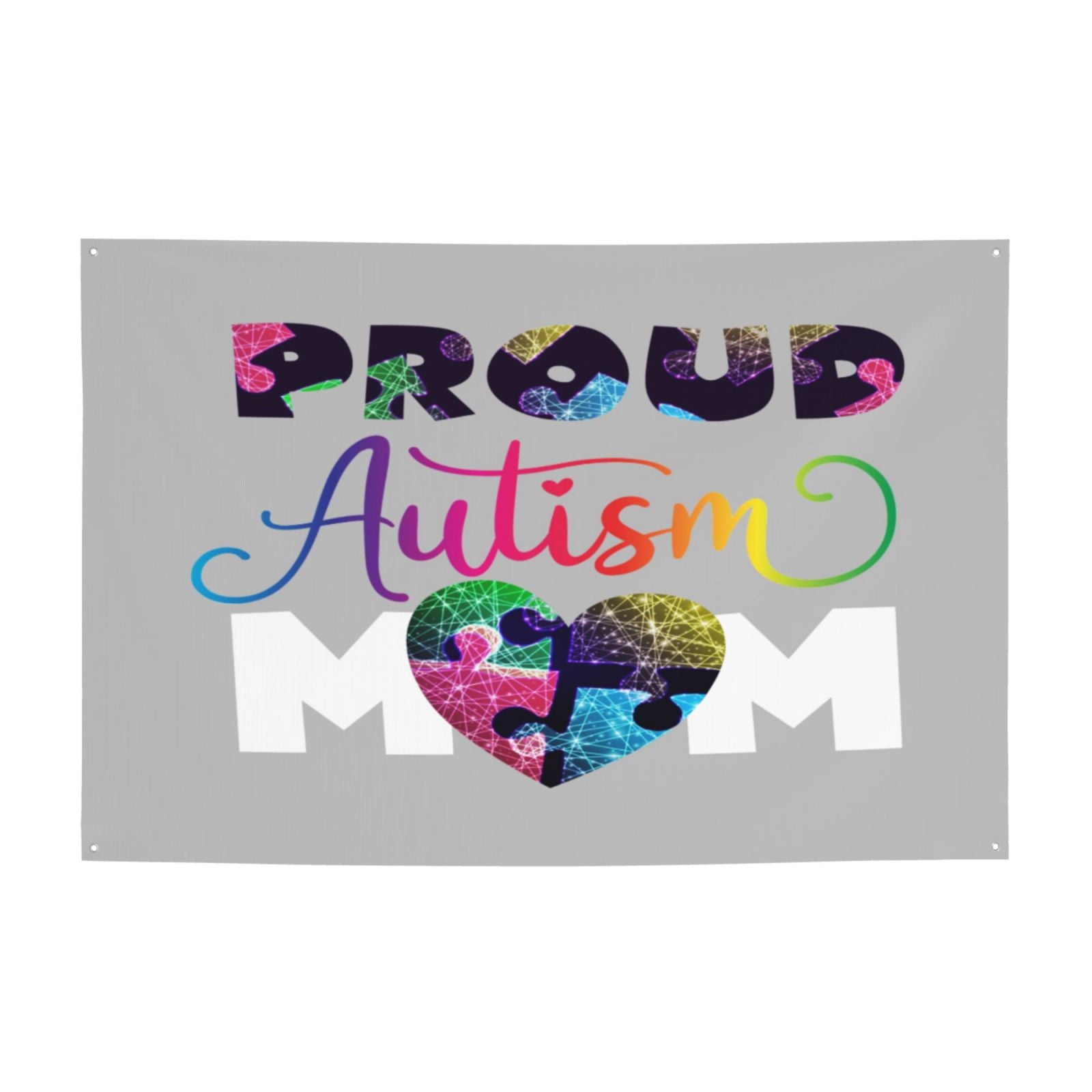 Autism Awareness Background Banner Courtyard Garden Decoration Banner ...