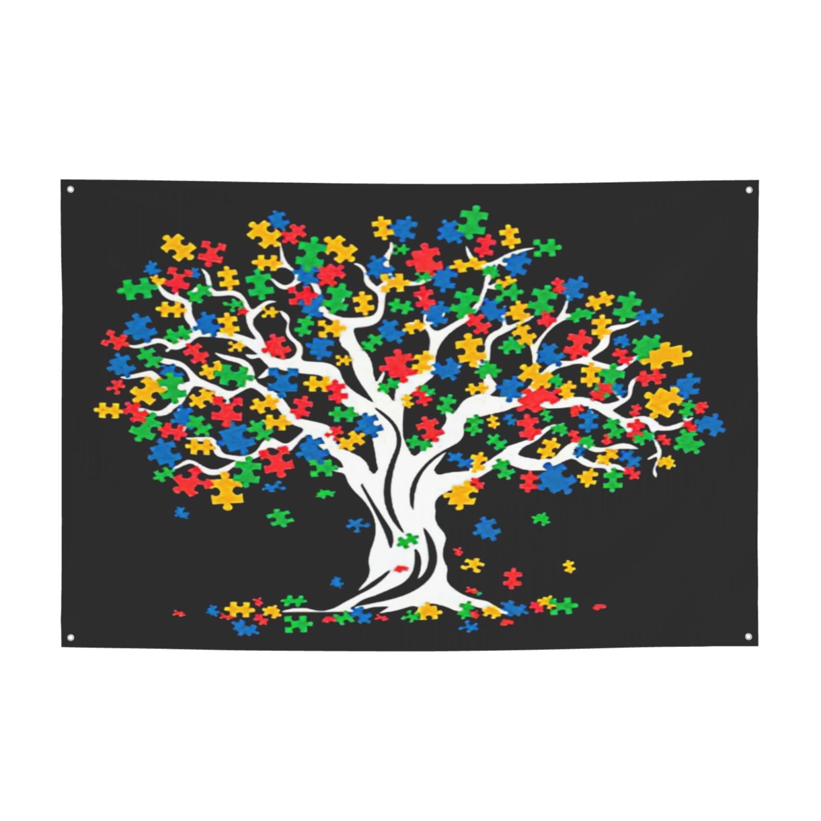 Autism Awareness Background Banner Courtyard Garden Decoration Banner ...