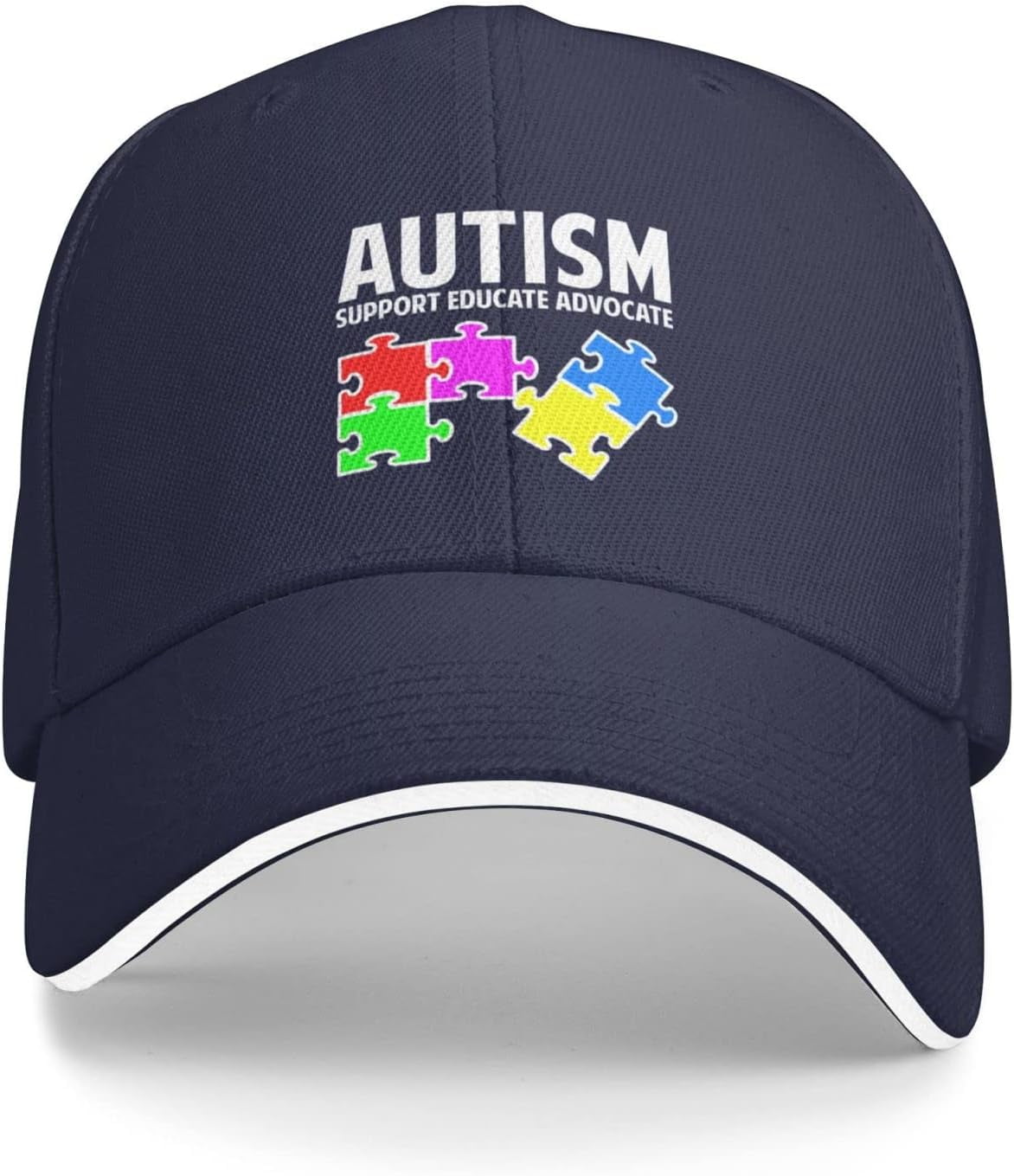 Autism Awareness Baseball Cap Autism Strong I Love Someone with Autism ...