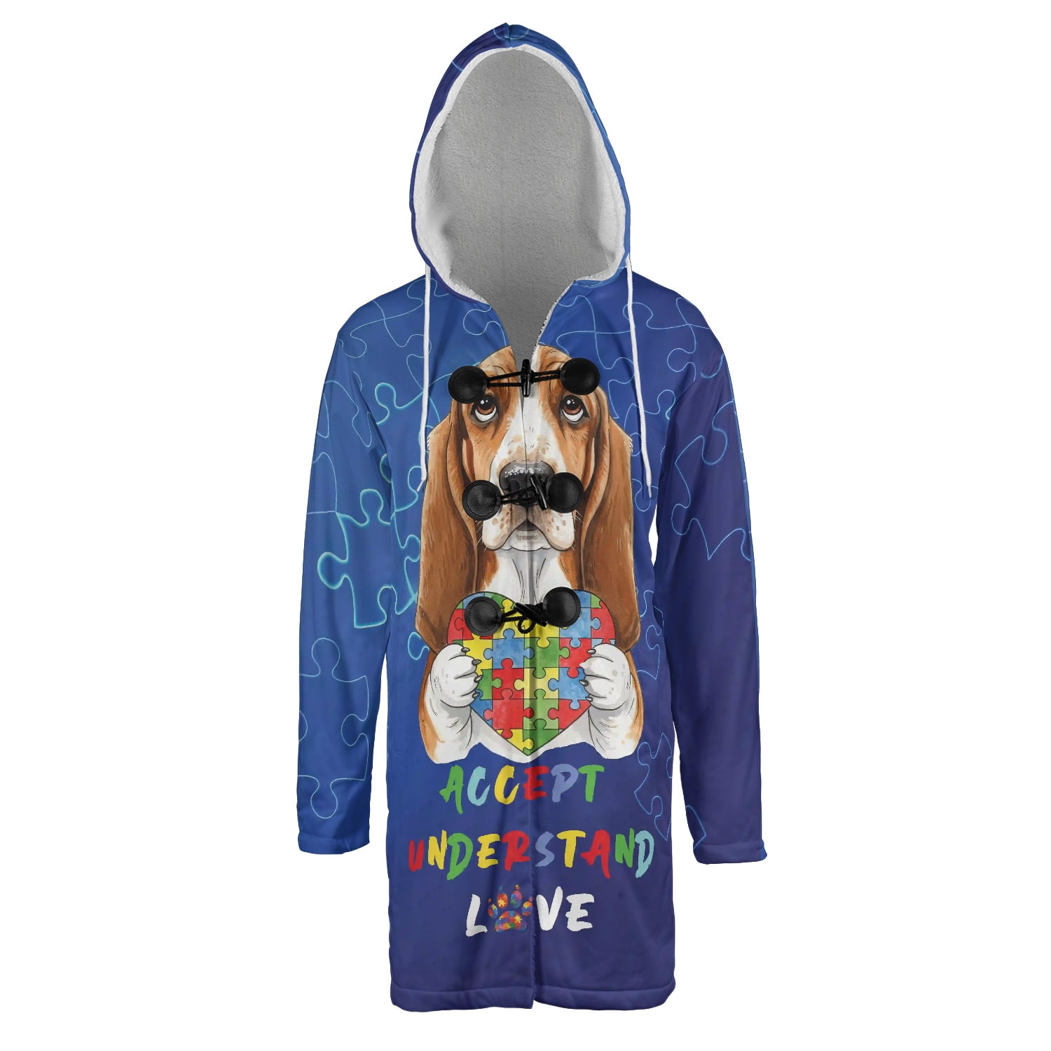 Autism Awareness Basset Hound Accept Understand Love All Over Print 3D ...