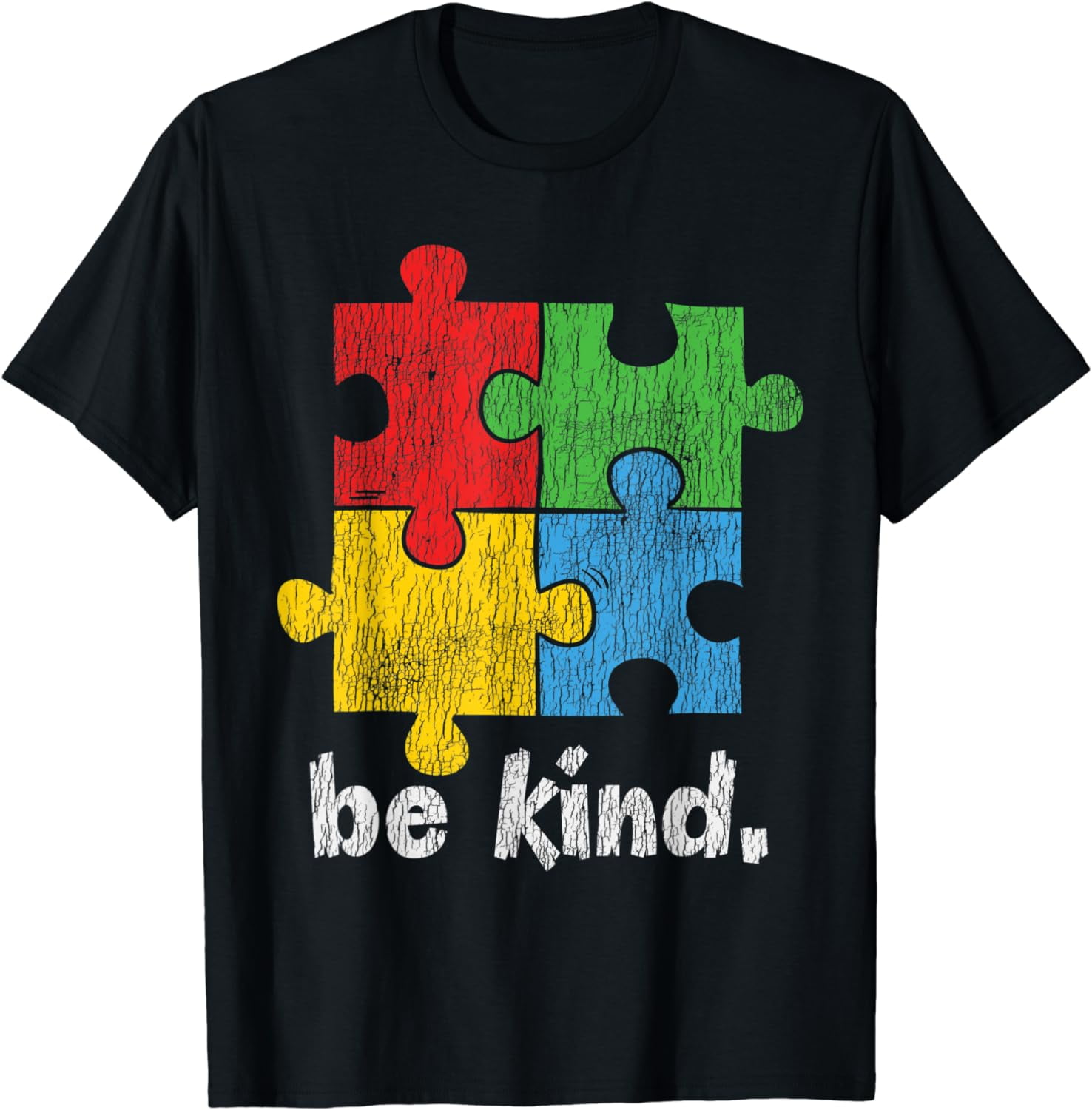 Autism Awareness - Be Kind Autistic Kids Awareness Kindness T-Shirt ...