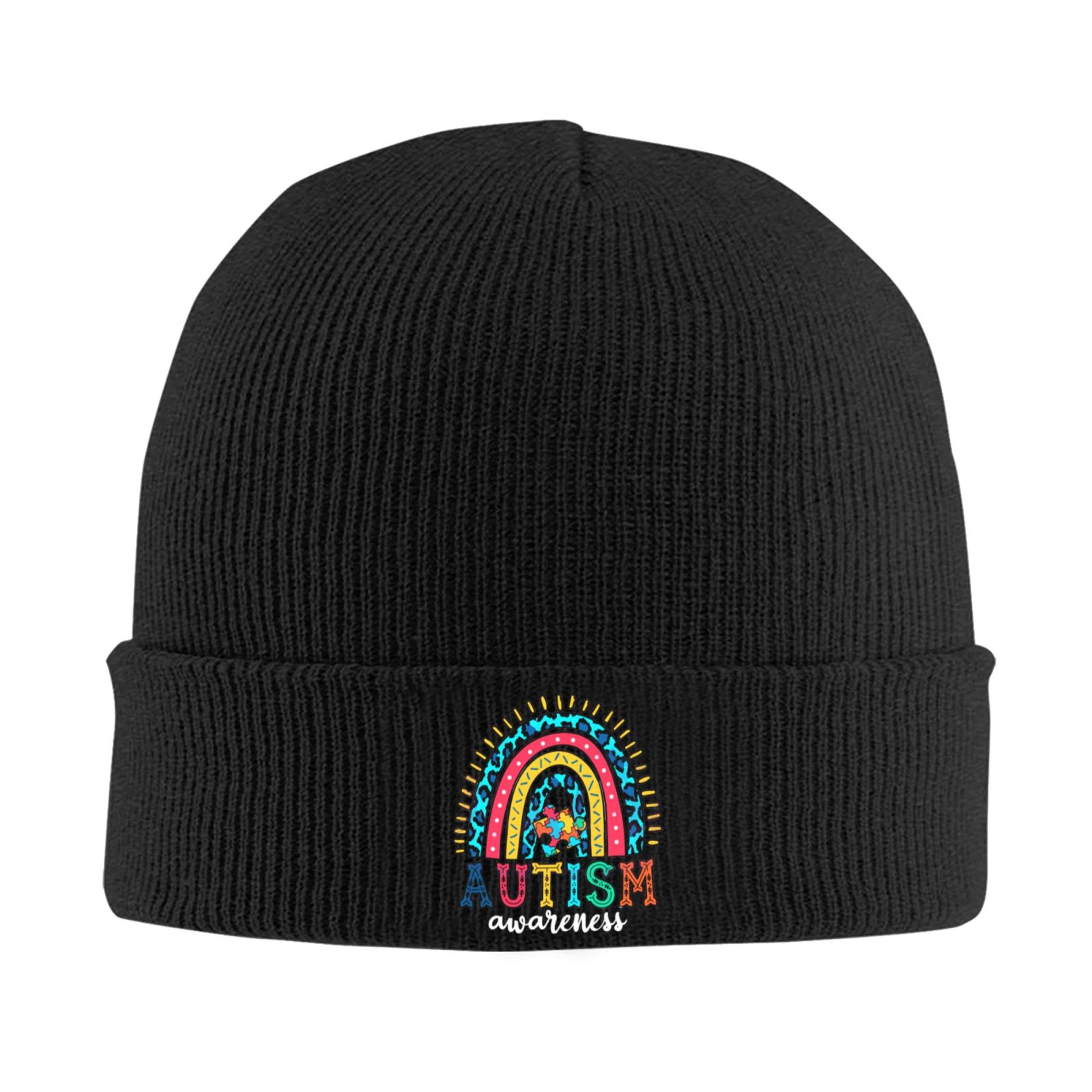 Autism Awareness Beanie for Men Women Slouchy Beanie Hats Winter Knit ...