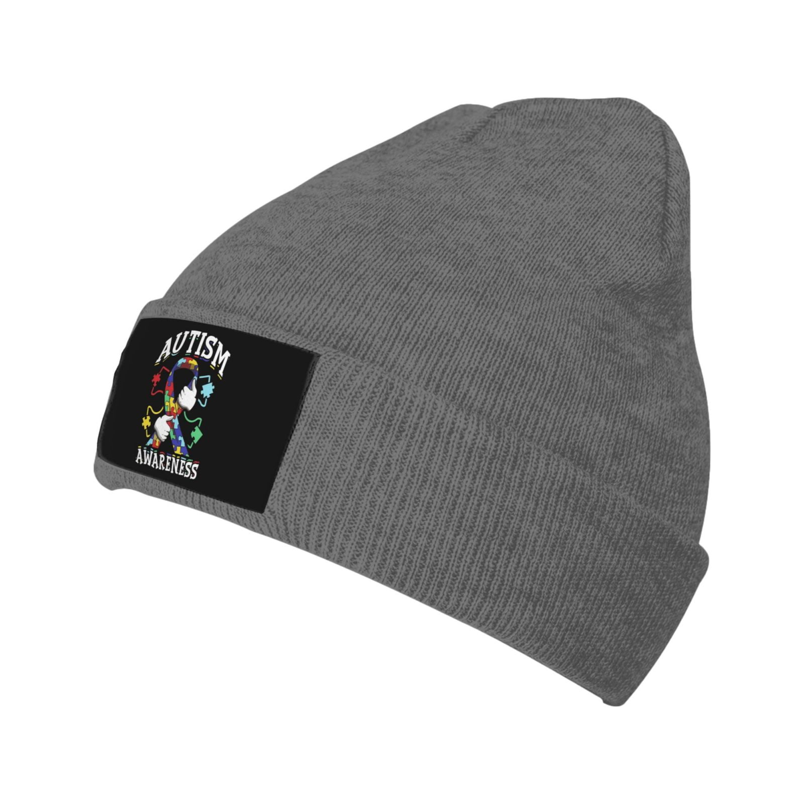 Autism Awareness Beanie for Men Women Slouchy Beanie Hats Winter Knit ...