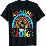 Autism Awareness Birthday 8 Year Old T-Shirt - Walmart.com
