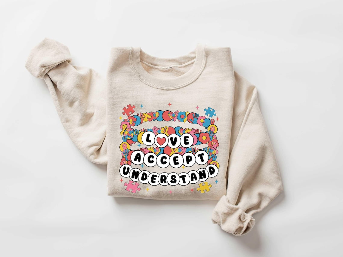 Autism Awareness Bracelet Shirt, Friendship Bracelet, Autism Coquette ...