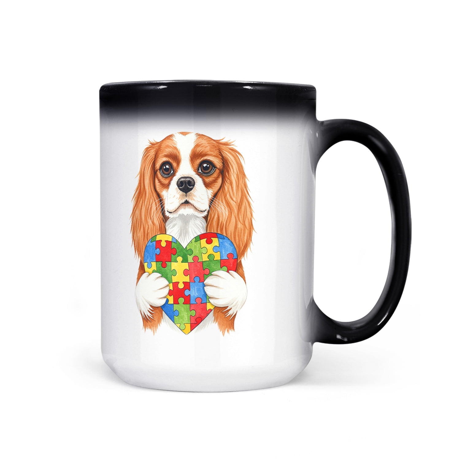 Autism Awareness Cavalier King Charles Spaniel Accept Understand Love ...
