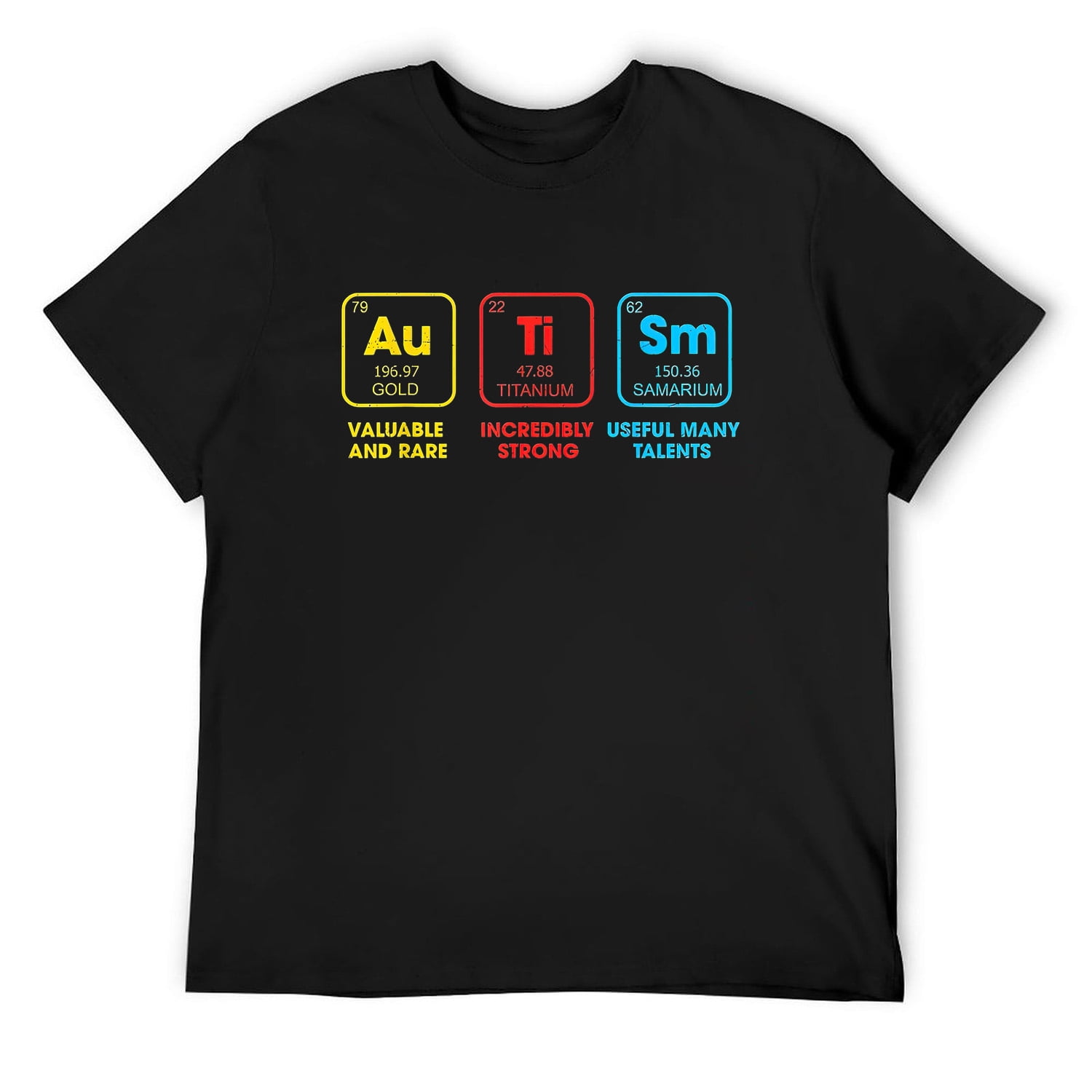 Autism Awareness Chemistry EleMents Periodic Table ASD Funny Short ...