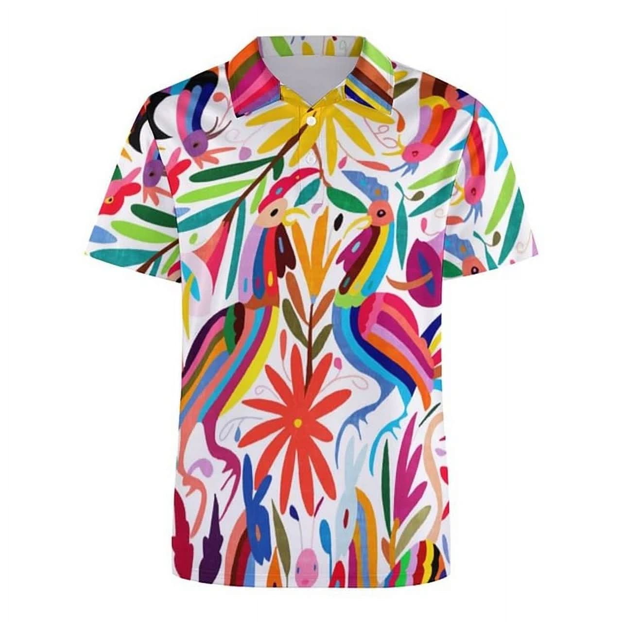 Autism Awareness Colorful Puzzle 3D Print Polo Shirt For Men Clothes ...