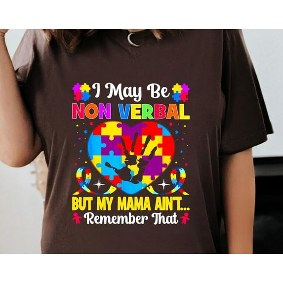 Autism Awareness : Colorful Puzzle Heart Design - Walmart.com