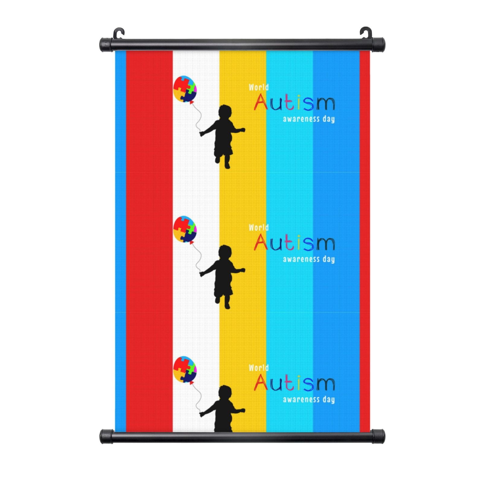 Autism Awareness Day Month Poster Wall Art Banner Backdrop Prints ...