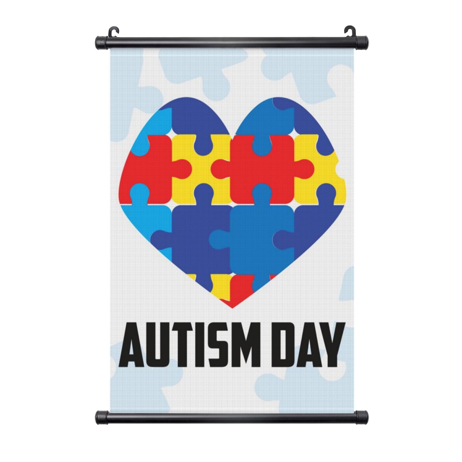 Autism Awareness Day Month Poster Wall Art Banner Backdrop Prints ...