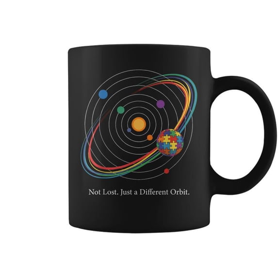 Autism Awareness Different Orbit Autism Support Coffee Mugs - Walmart.com