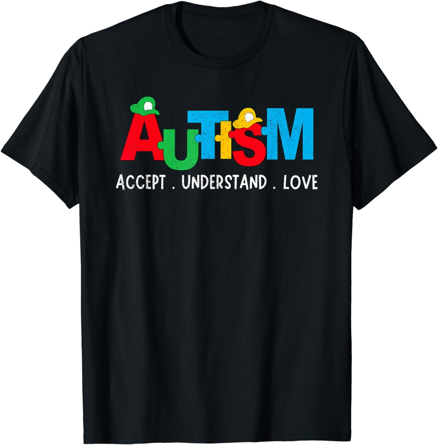 Autism Awareness Elements Periodic Table ASD Women Men Kids T-Shirt ...