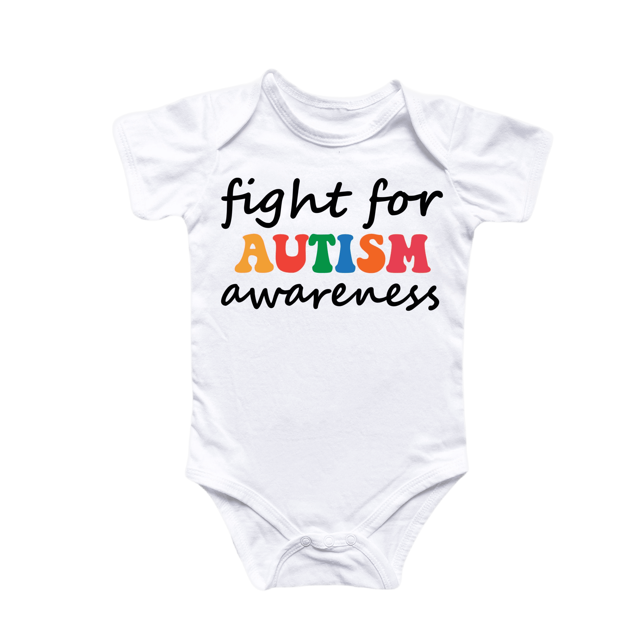 Autism Awareness Fight - Baby Boy Girl Clothes Infant Bodysuit Funny ...
