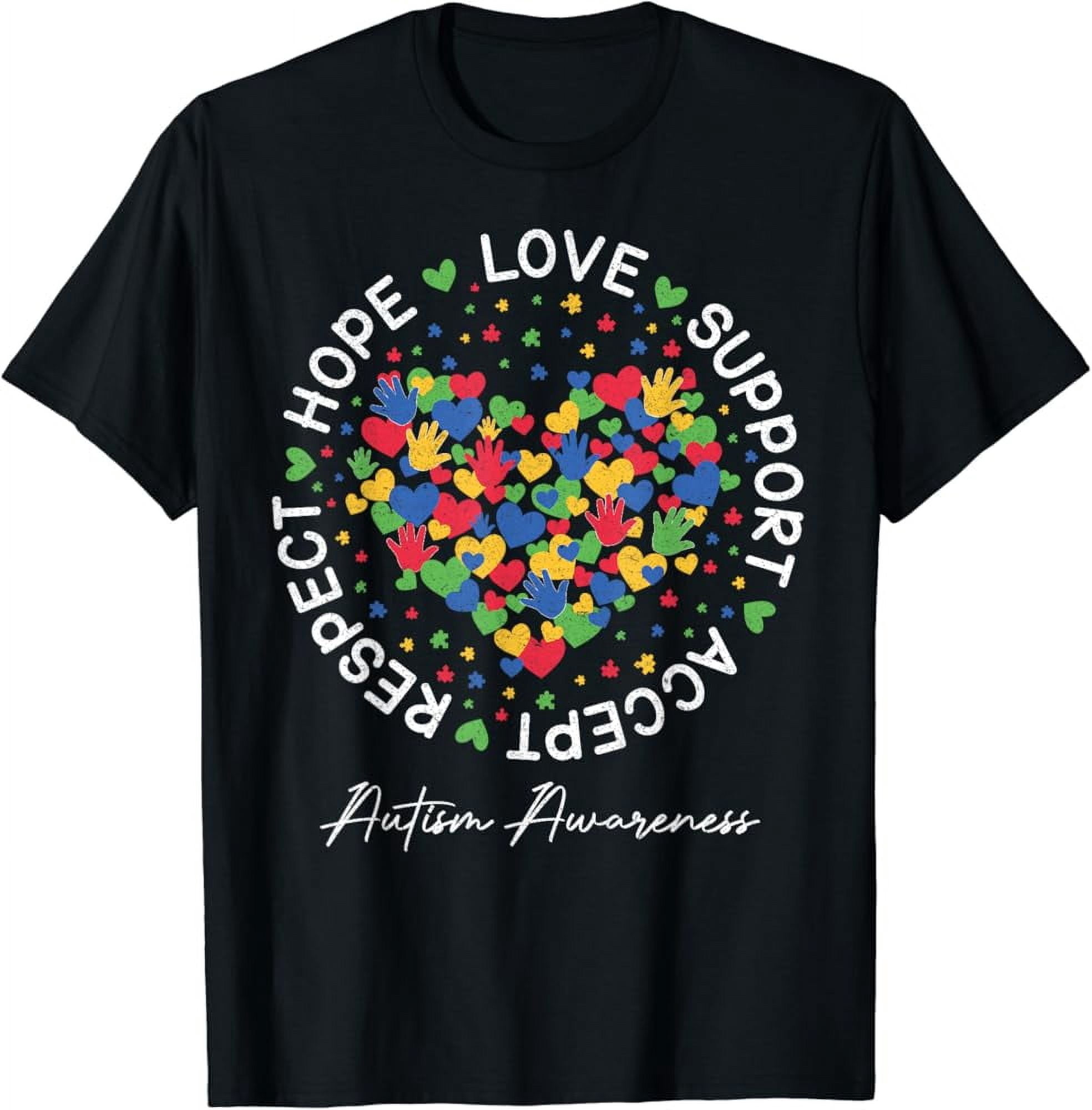Autism Awareness For Mom and Support Autism T-Shirt - Walmart.com