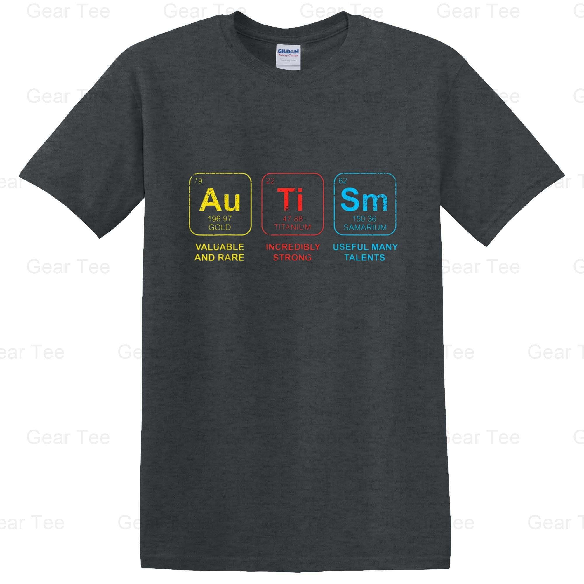 Autism, Awareness, Funny, Elements, Periodic Table, Gift, Science, Nerd ...