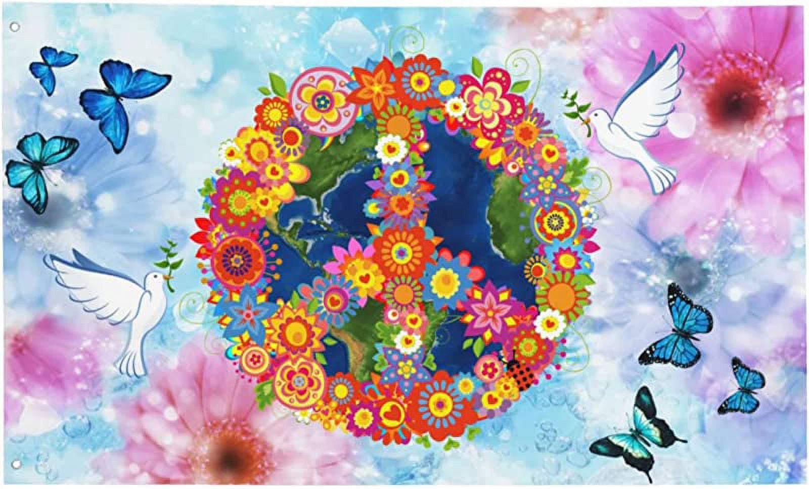 Autism Awareness Garden Flag Outdoor 12 X 18 Inch Gifts Floral Mini ...