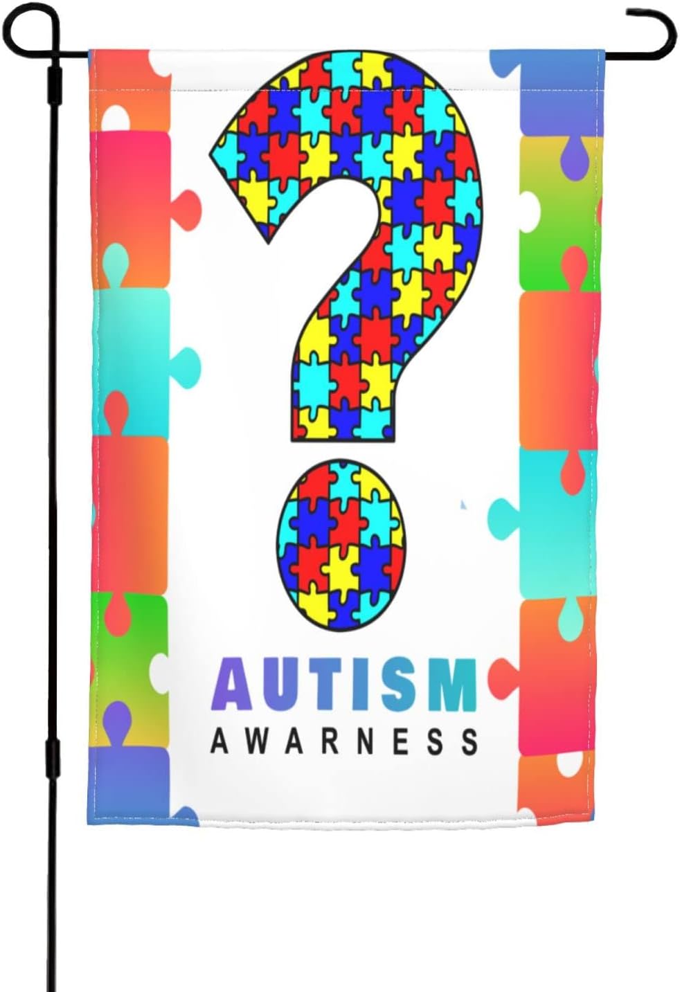 Autism Awareness Garden Flags 12 x 18 Inch Funny Banners House Flag ...