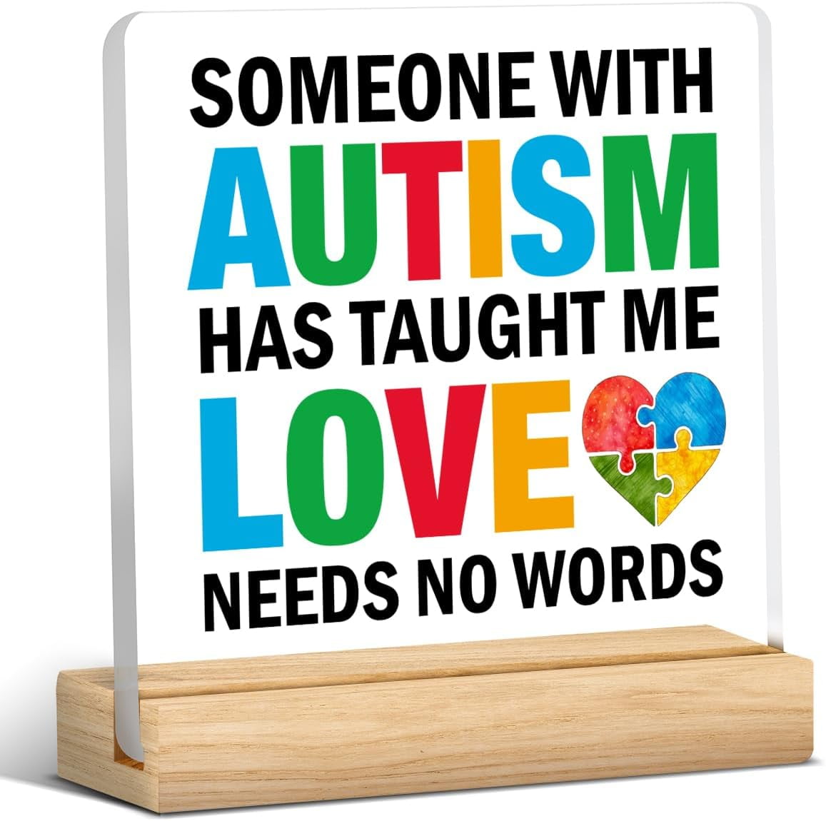Autism Awareness Gifts - Autism Awareness Decor Someone with Autism Has ...