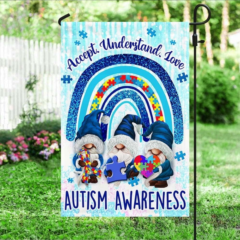 Autism Awareness Garden Flags