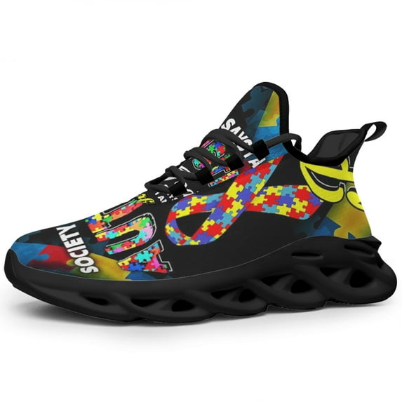 Autism Awareness God Says I Am Perfect Shoes Trail Running Shoe Non ...