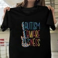 Autism Awareness Guitar Symbols Music Lover Neurodiversity H41702 T ...