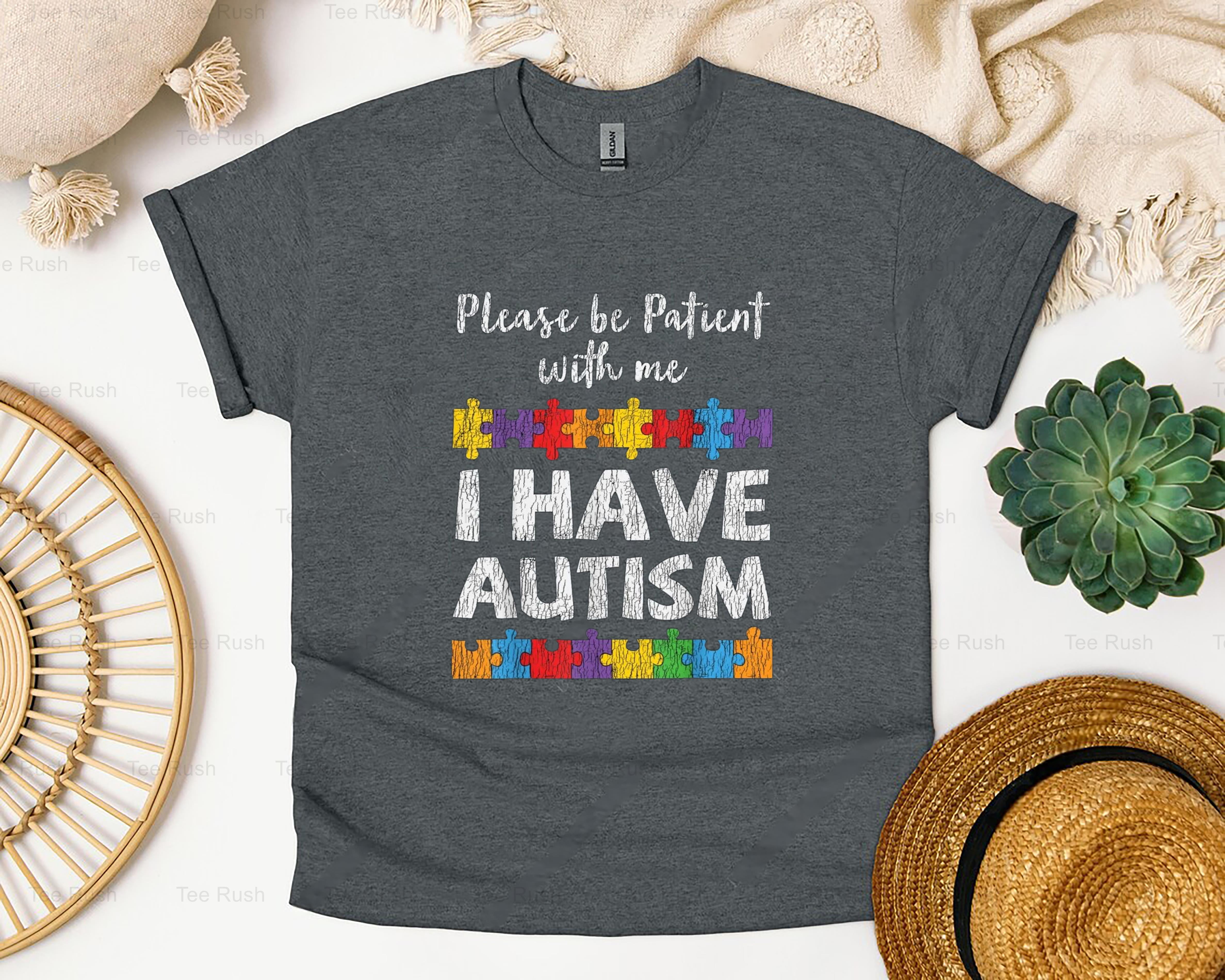 Autism Awareness Have Autism Funny Autistic Kids Gift Support Accept,T ...