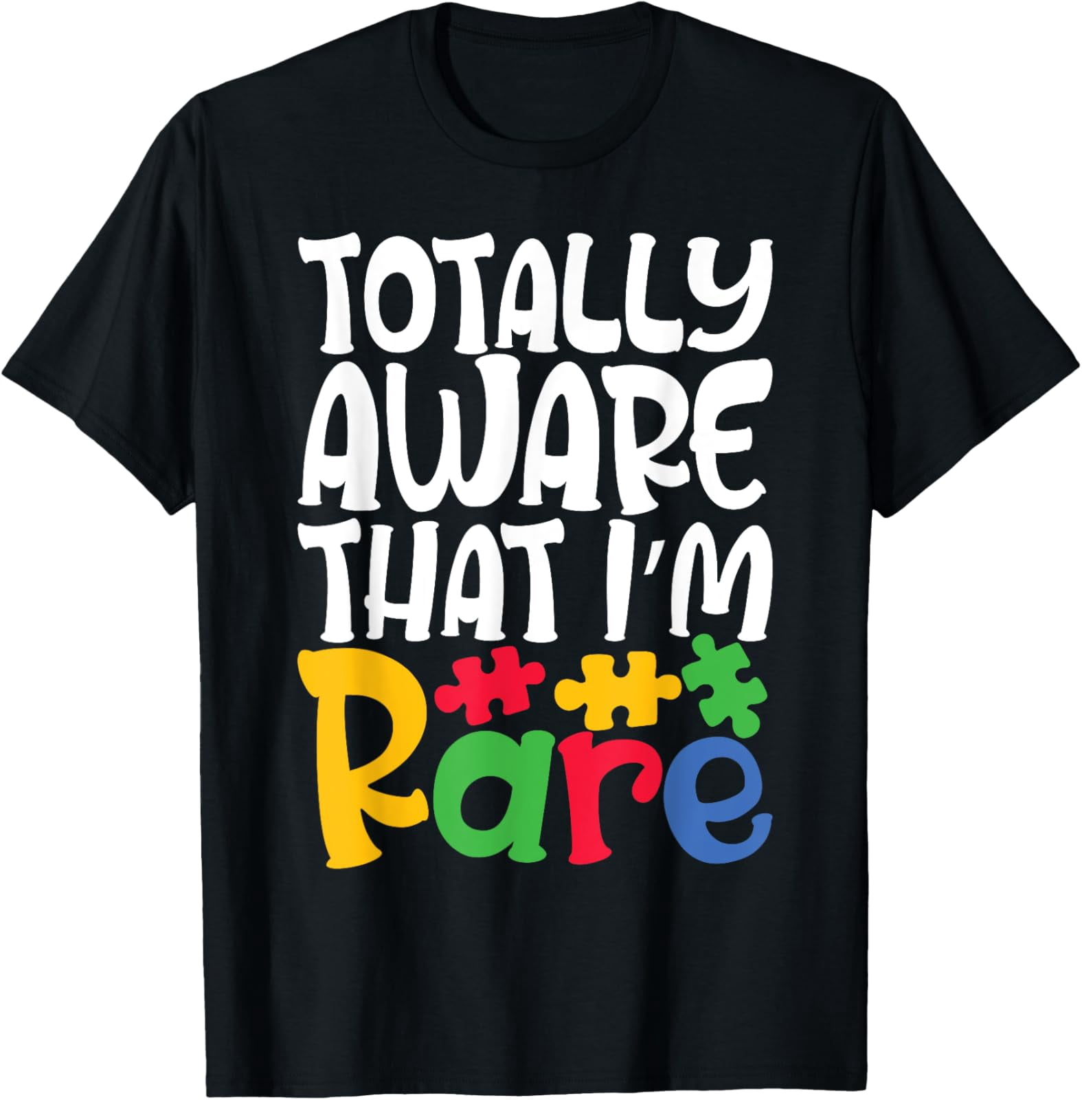 Autism Awareness I'M Rare Proud Autistic Boys Girls T-Shirt - Walmart.com