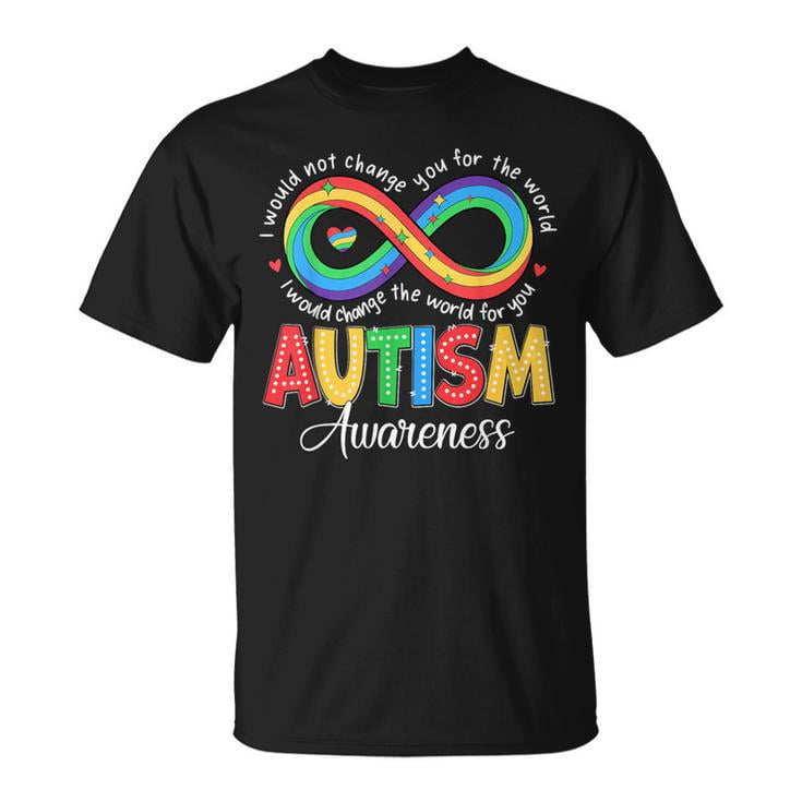 Autism Awareness Infinity Symbol Accept Understand Love T-Shirt ...